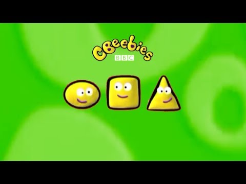 Cbeebies Shapes Idents Green Screen Youtube