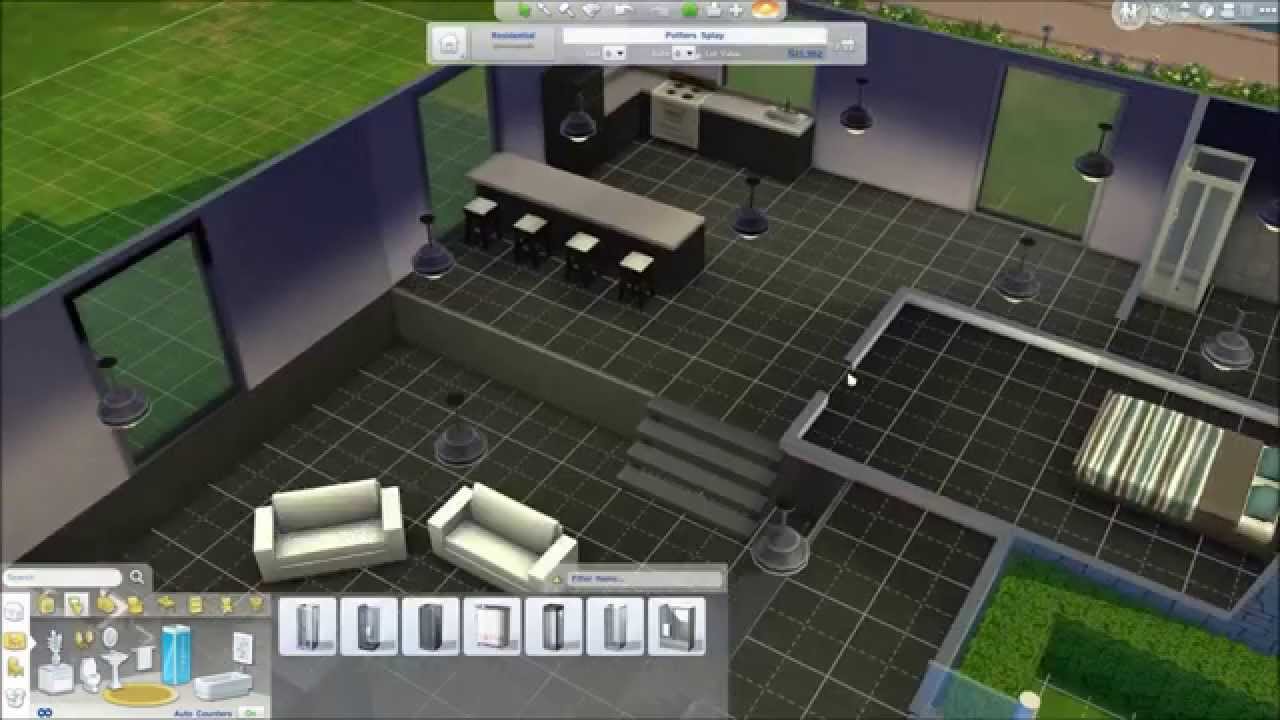 The Sims 4 Build Split Level Modern Starter Youtube