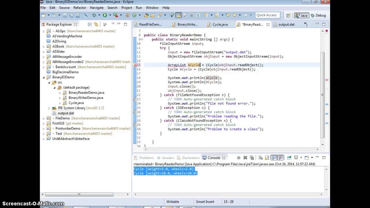 Unit8 Read Binary File Youtube