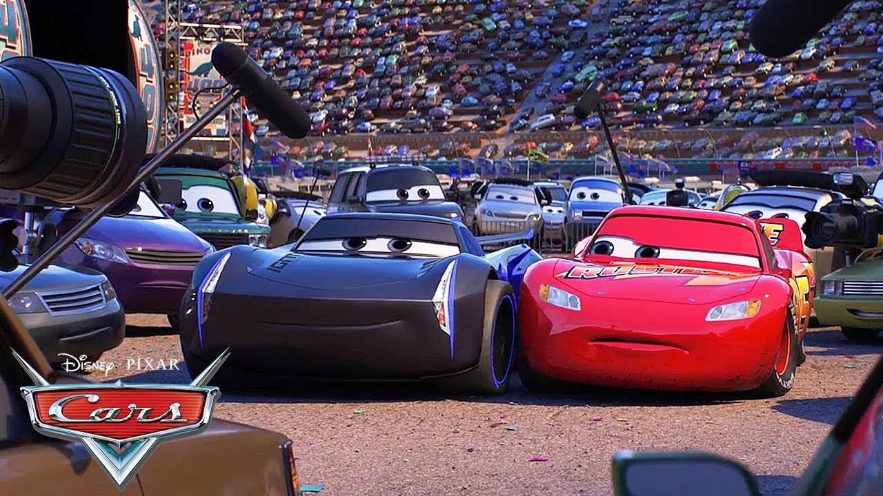Lightning Mcqueen Meets The Next Gen Racers Pixar Cars Disneyjr