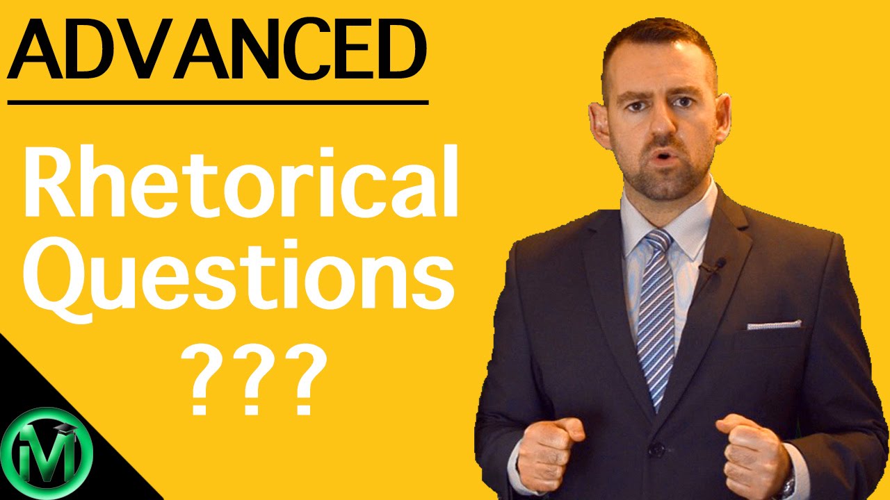 English Lesson Rhetorical Questions Youtube