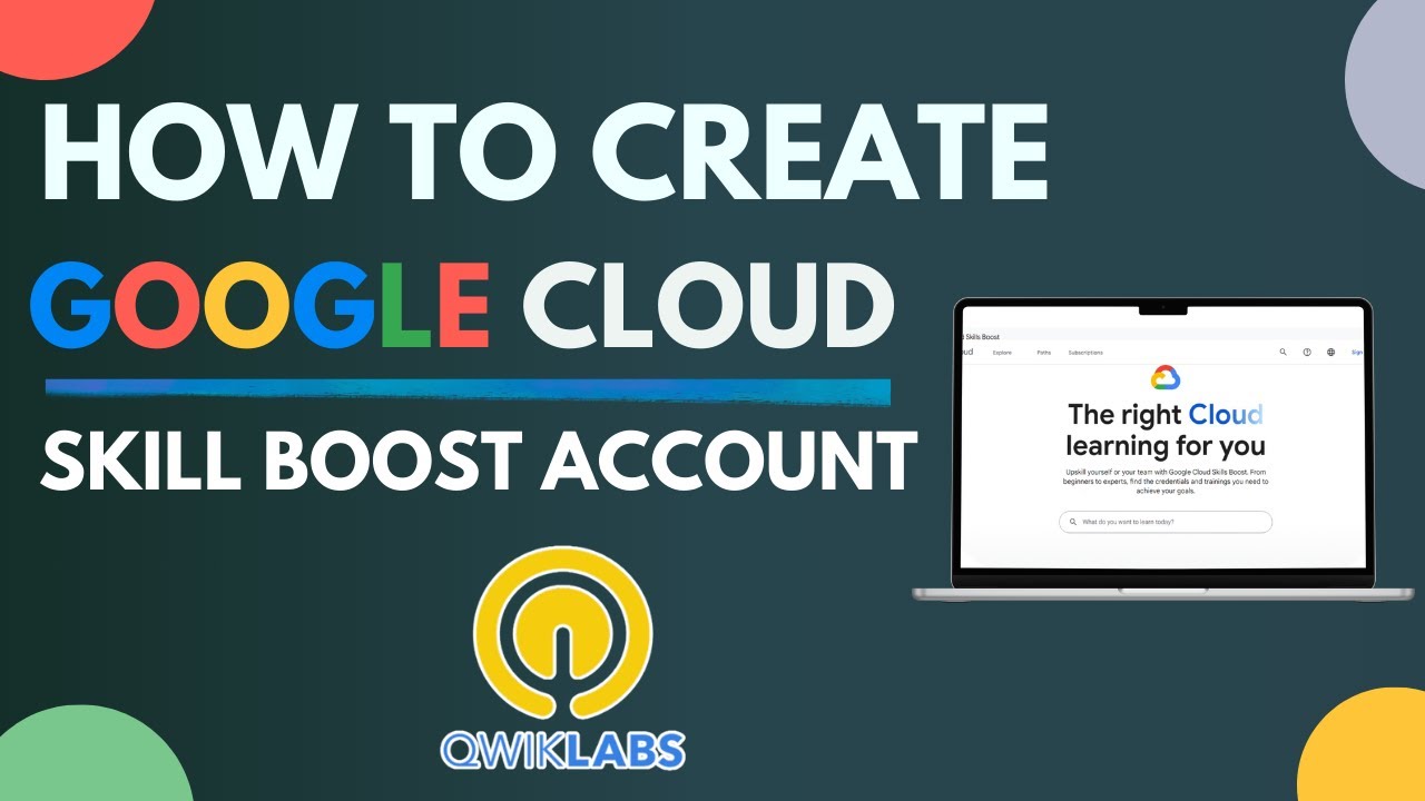 How To Create Google Cloud Skill Boost Account Tutorial Google Cloud