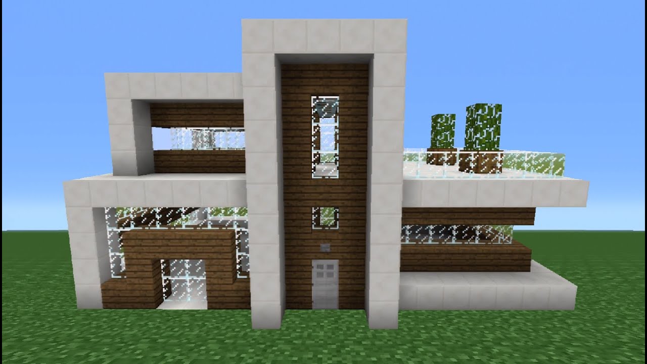 Minecraft Tutorial How To Make A Quartz House 7 Youtube