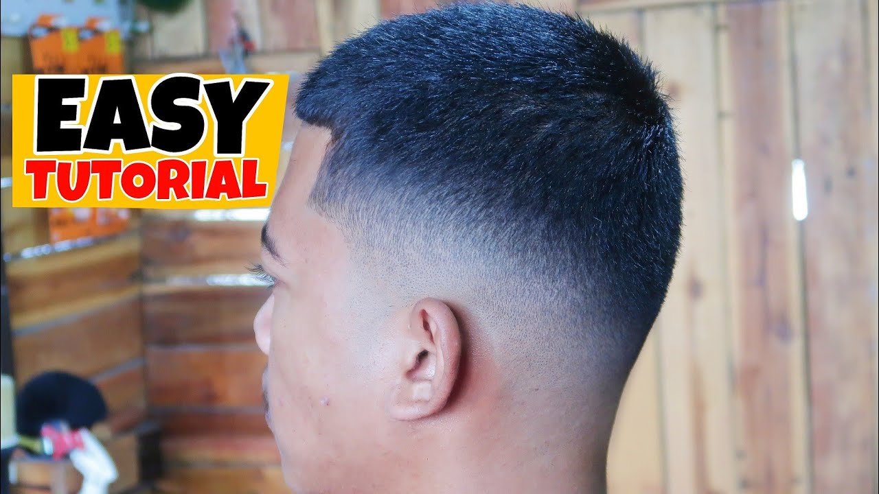 Easy Mid Drop Fade Tutorial Youtube