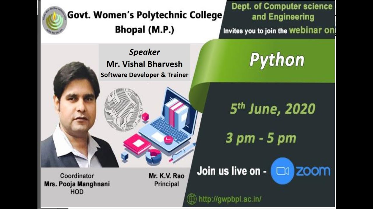Webinar On Python Youtube