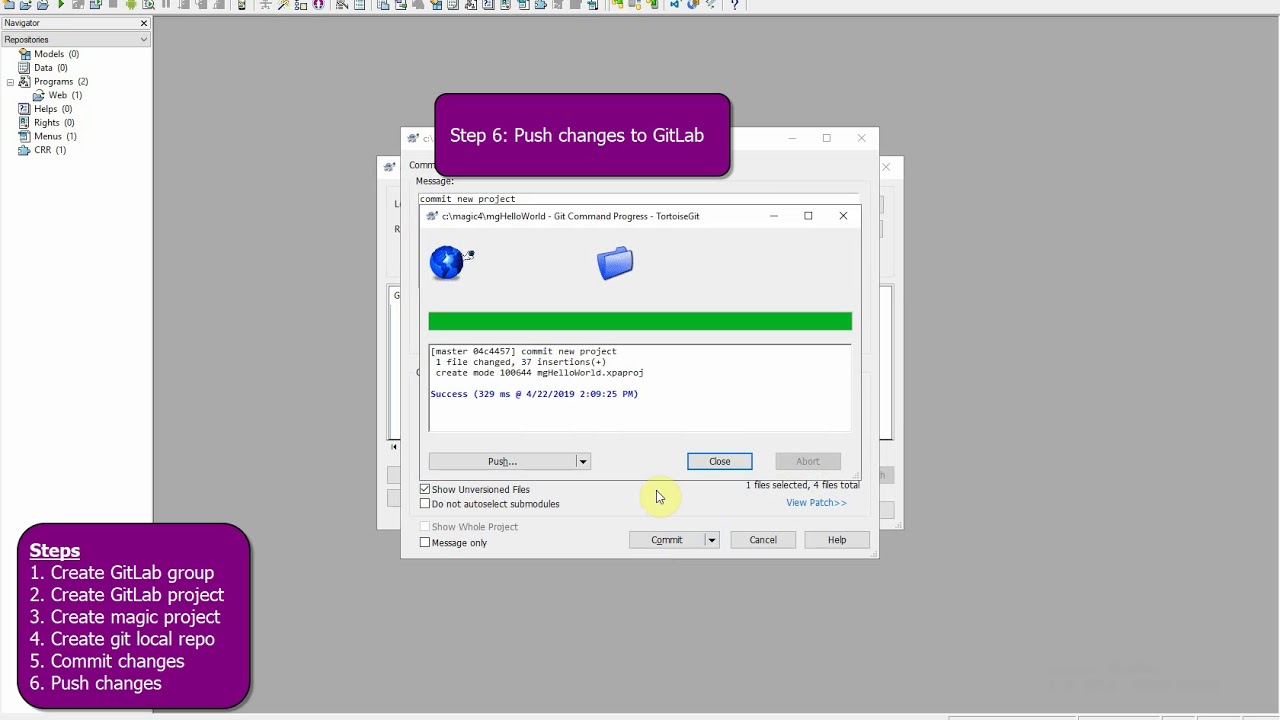 Upload Magic To Git Youtube