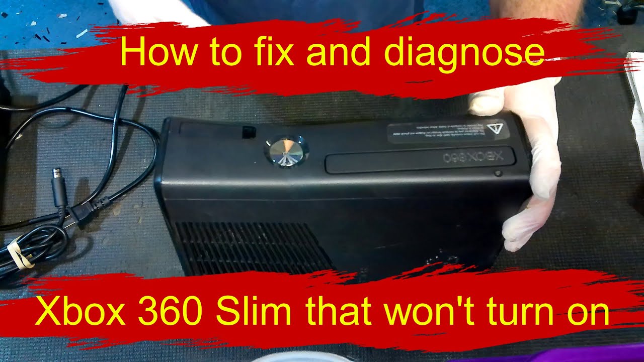 How To Fix Troubleshoot An Xbox 360 Slim That Doesn T Have Power Xbox