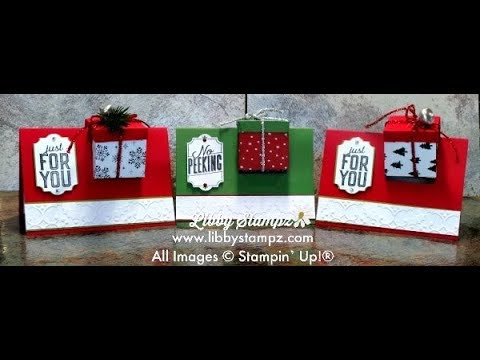 Gift Box In A Card Youtube