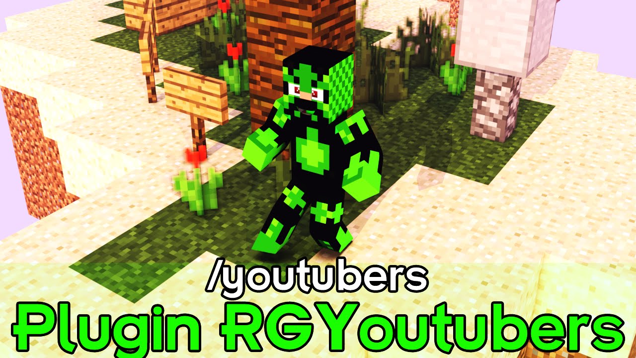 Minecraft Plugin Tutorial Rgrs At Youtubers Youtube