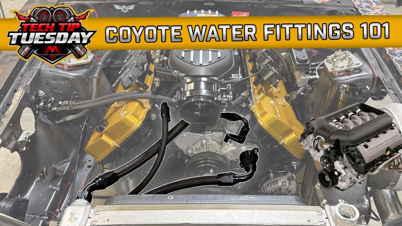 How To Plumb Coyote Cooling System With An Lines Youtube