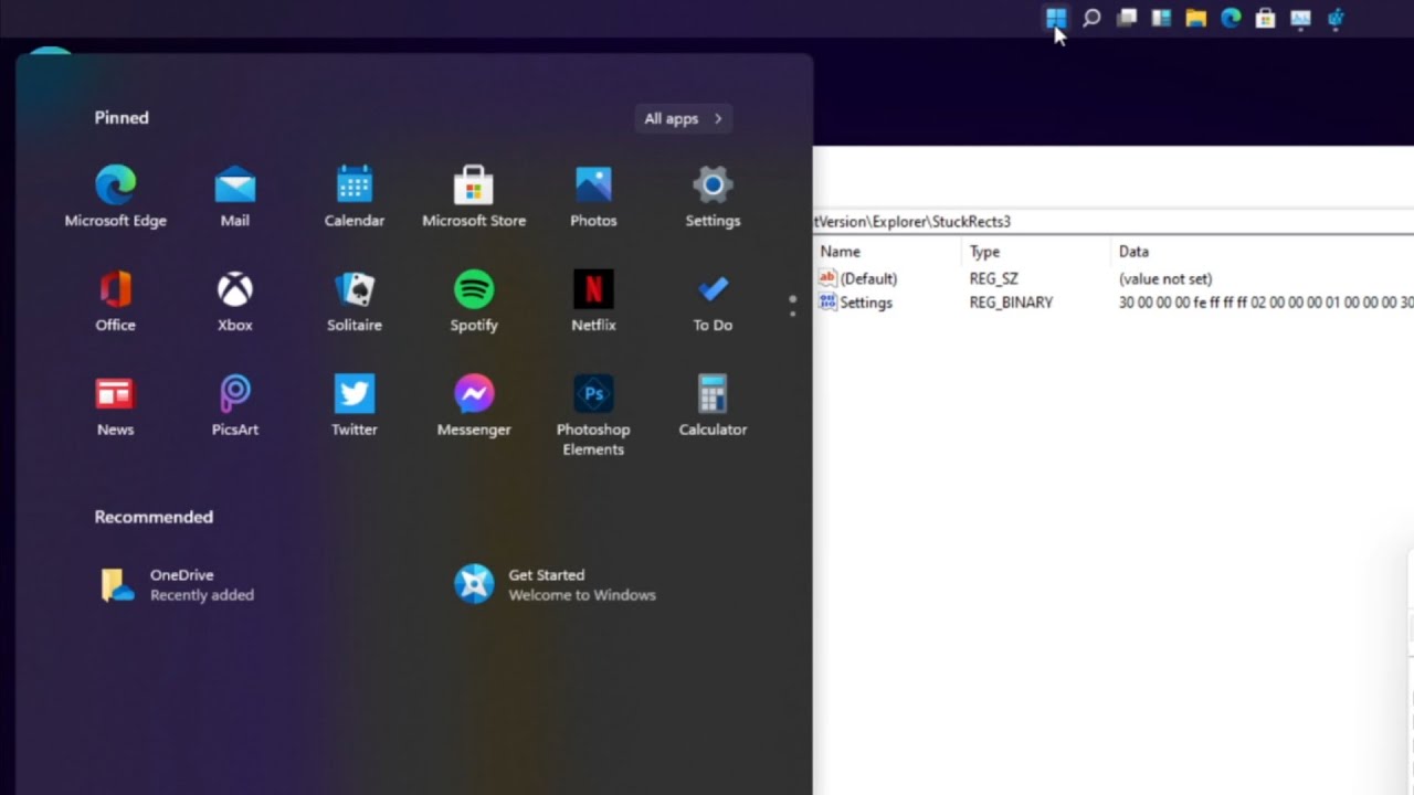 Windows 11 Taskbar Customization Youtube