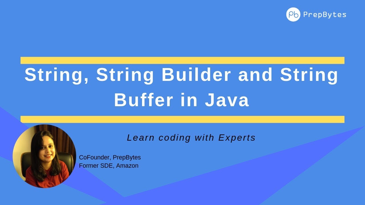 Difference Between String String Buffer And String Builder In Java