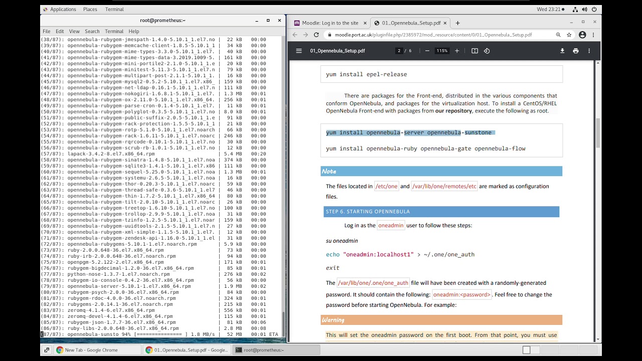 Opennebula Setup Youtube