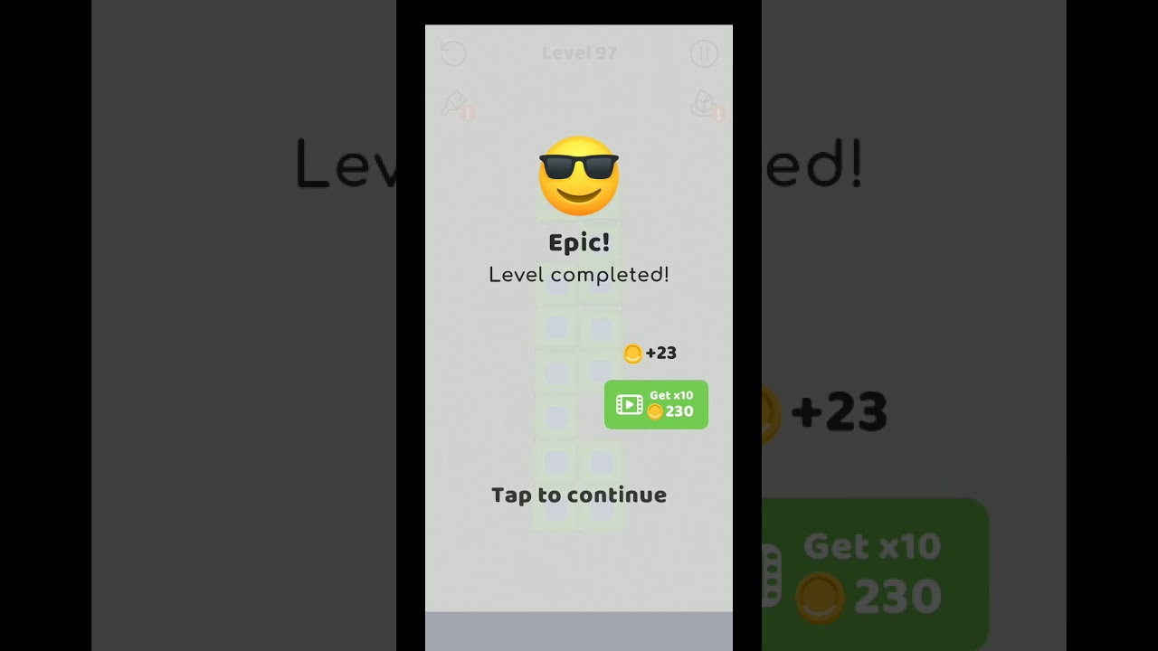 Stack Blocks 3d Level 97 98 99 100 Walkthrough Youtube