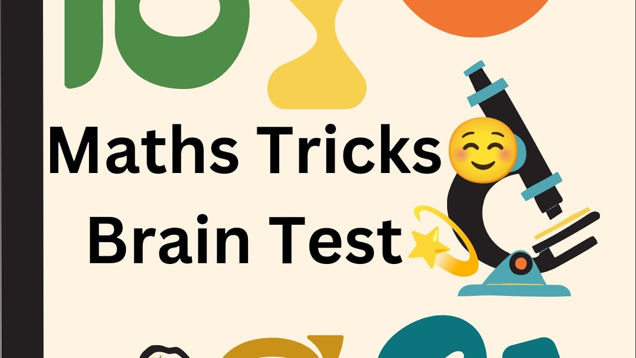 Maths Tricksрџњџ Brain Test Maths Mathetricks Mathshacks Youtube