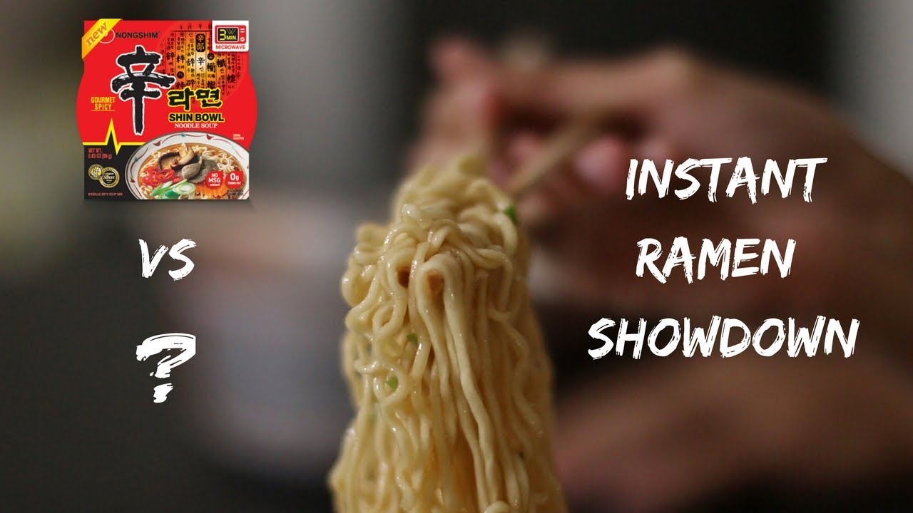 Instant Ramen Showdown Korean Vs Japanese Ramen Which Is Best Youtube