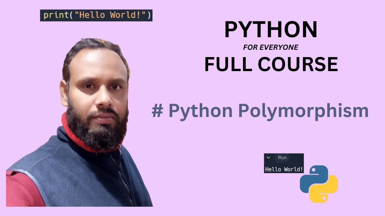 Polymorphism In Python Tutorial 22 Youtube
