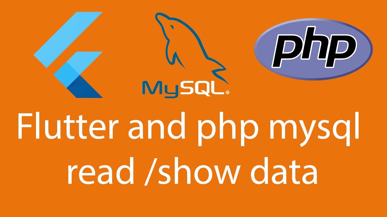 Flutter And Php Mysql View Data Youtube