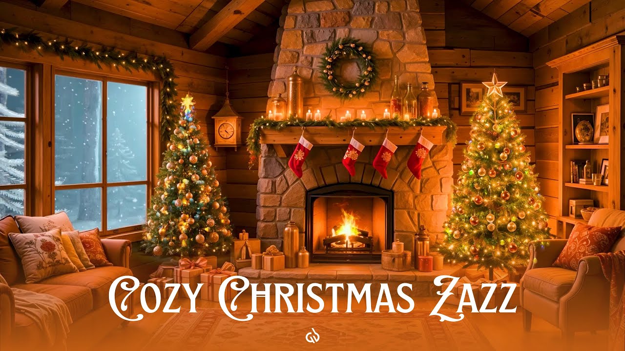 рџћ Christmas Jazz Music Fire Crackling Sounds Best Christmas Jazz