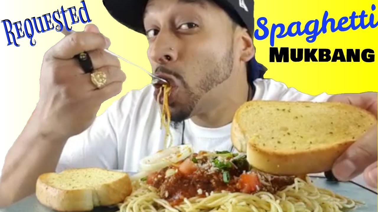 Spaghetti Mukbang Youtube