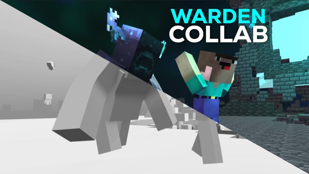 Warden Collab Minecraft Animation Breakdown Prisma 3d Youtube