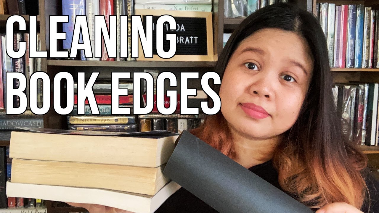 How To Clean Book Edges With Sandpaper Youtube