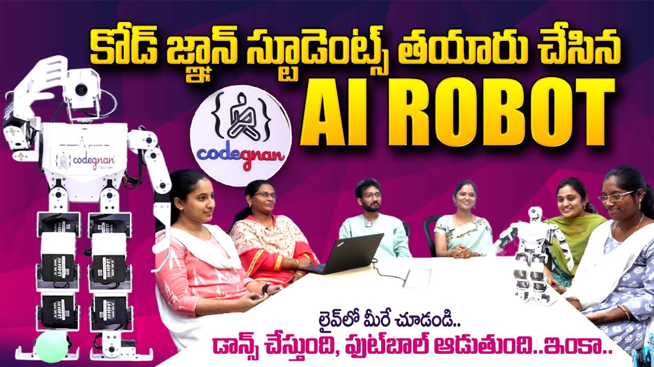Codegnan Ai Robot Students About Codegnan Course And Placements