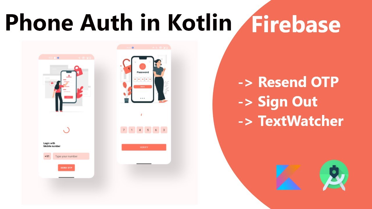Phone Auth Using Firebase In Kotlin All Steps In Detail Android