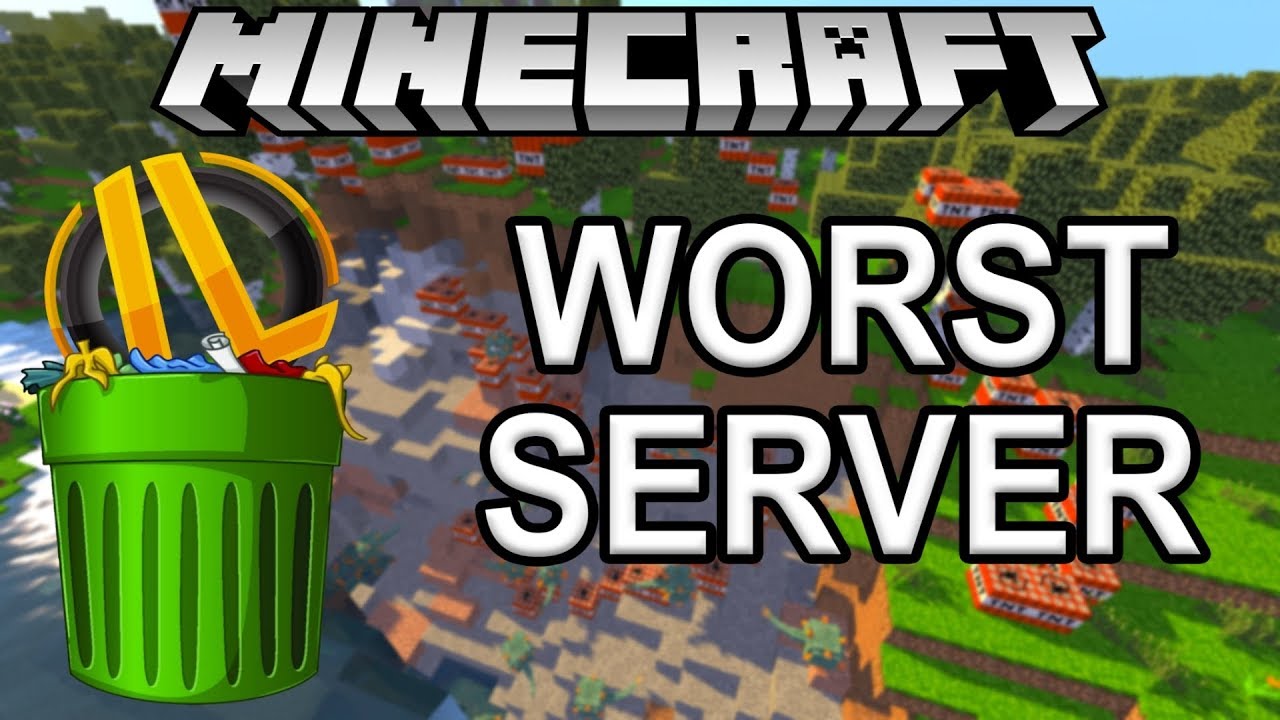 The Worst Server In Minecraft Youtube