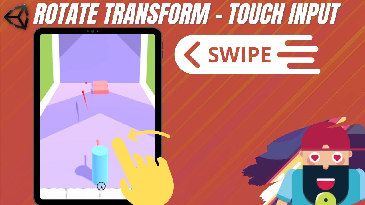 Rotating Objects In Unity3d Using Touch Swipe Input Unity Transform