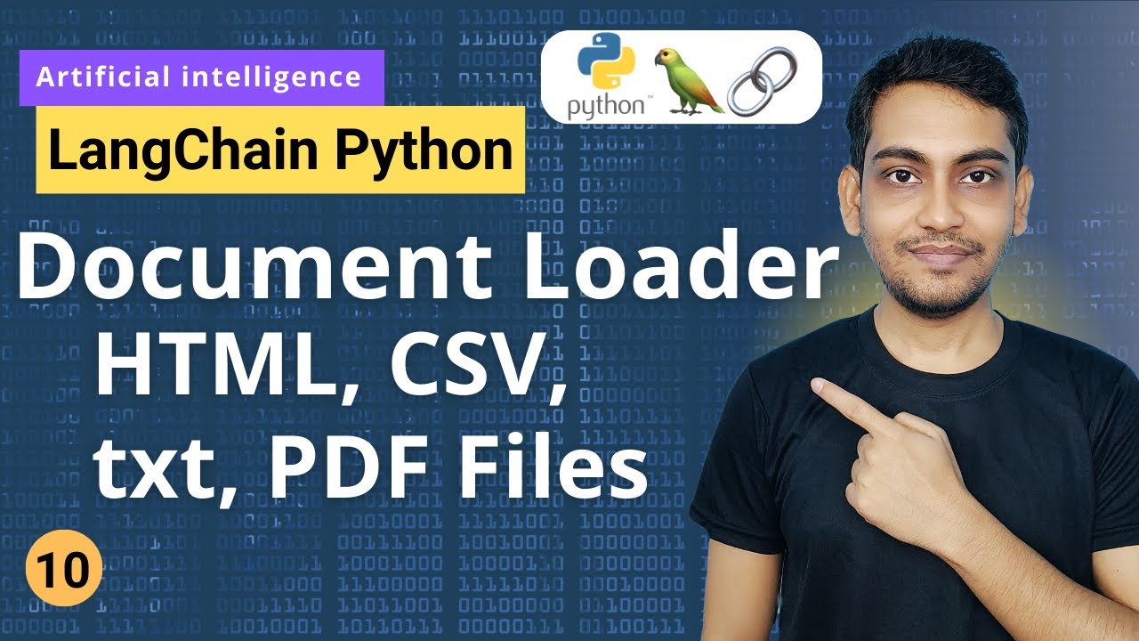 Document Loader In Langchain Python Youtube