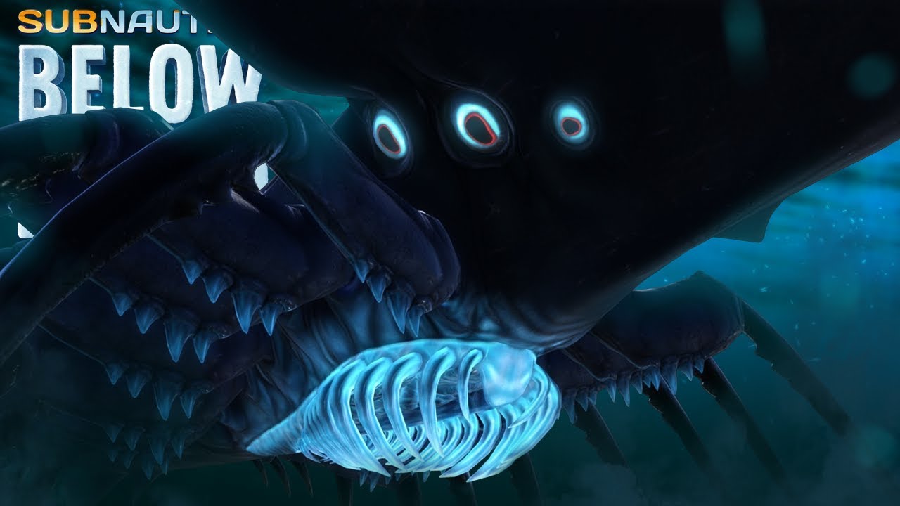 The Shadow Leviathan Is Here Subnautica Below Zero New Creatures
