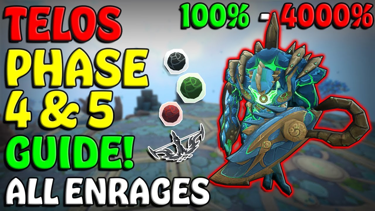 Telos Phase 4 Phase 5 Guide All Enrages 100 4000 Up To Date