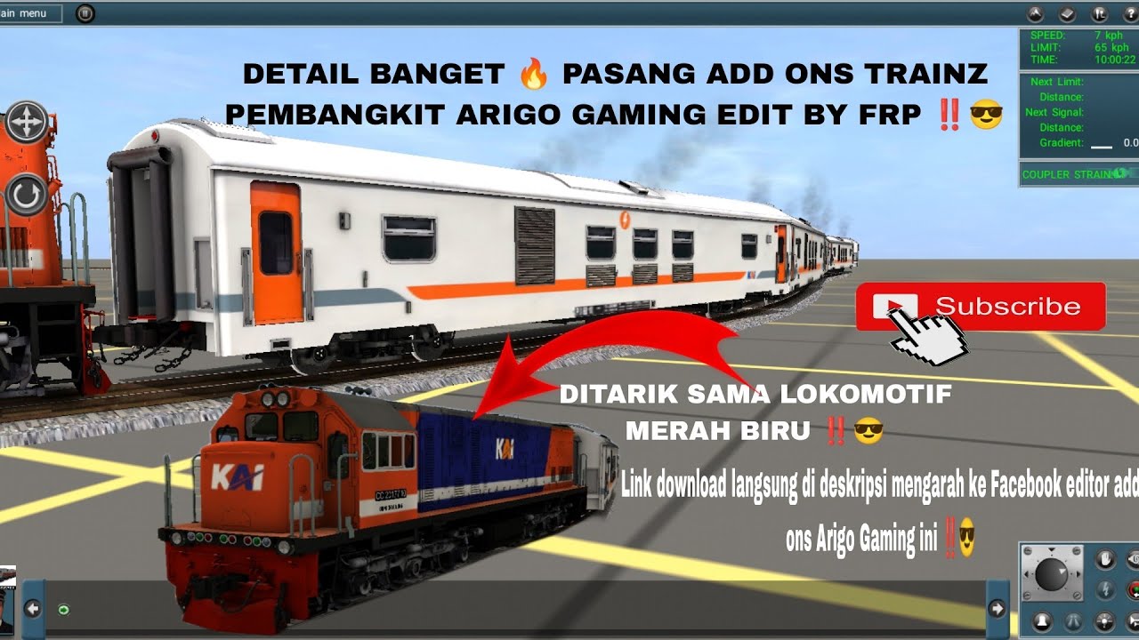Detail Banget рџ ґ Pasang Add Ons Trainz Pembangkit Arigo Gaming Edit By