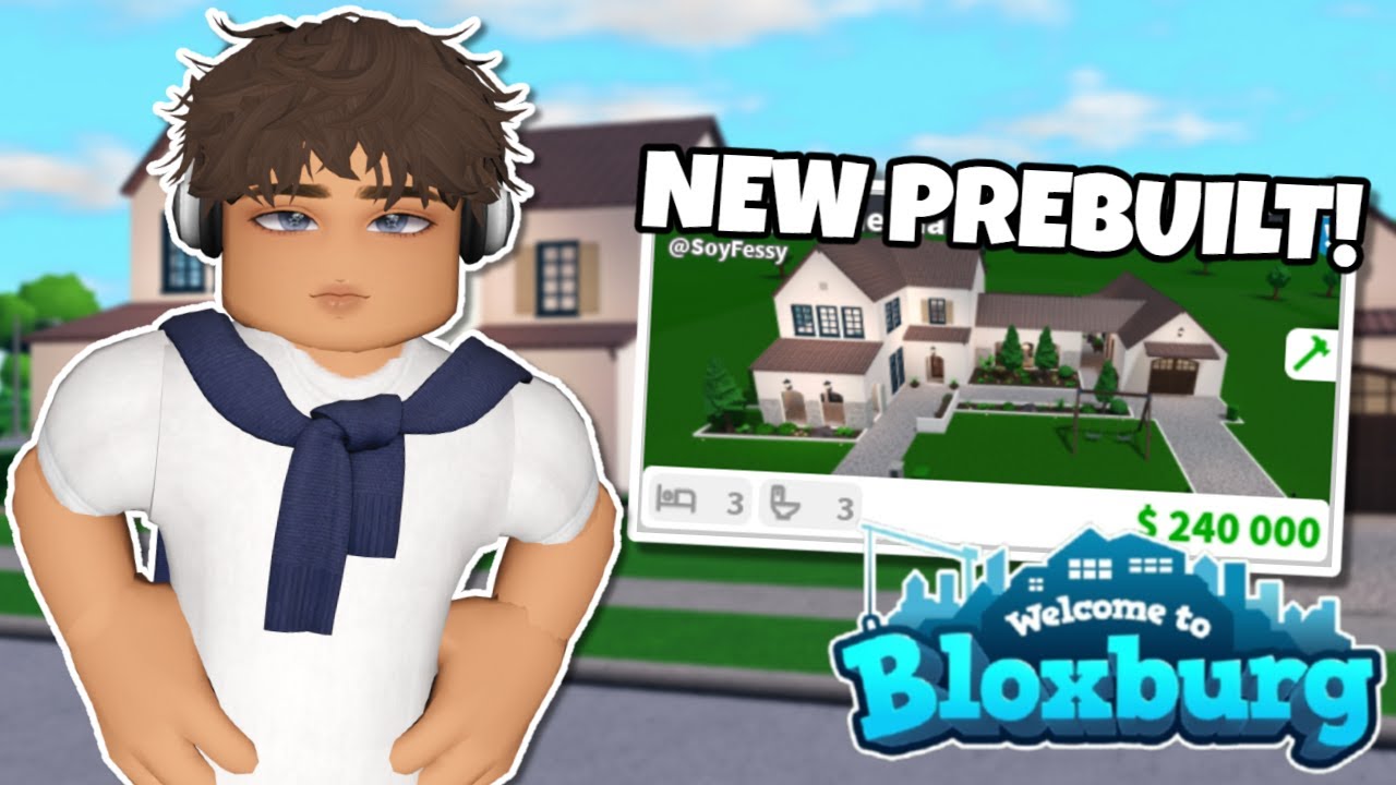 Touring The New Bloxburg Prebuilt House рџџў Homely Hacienda Youtube