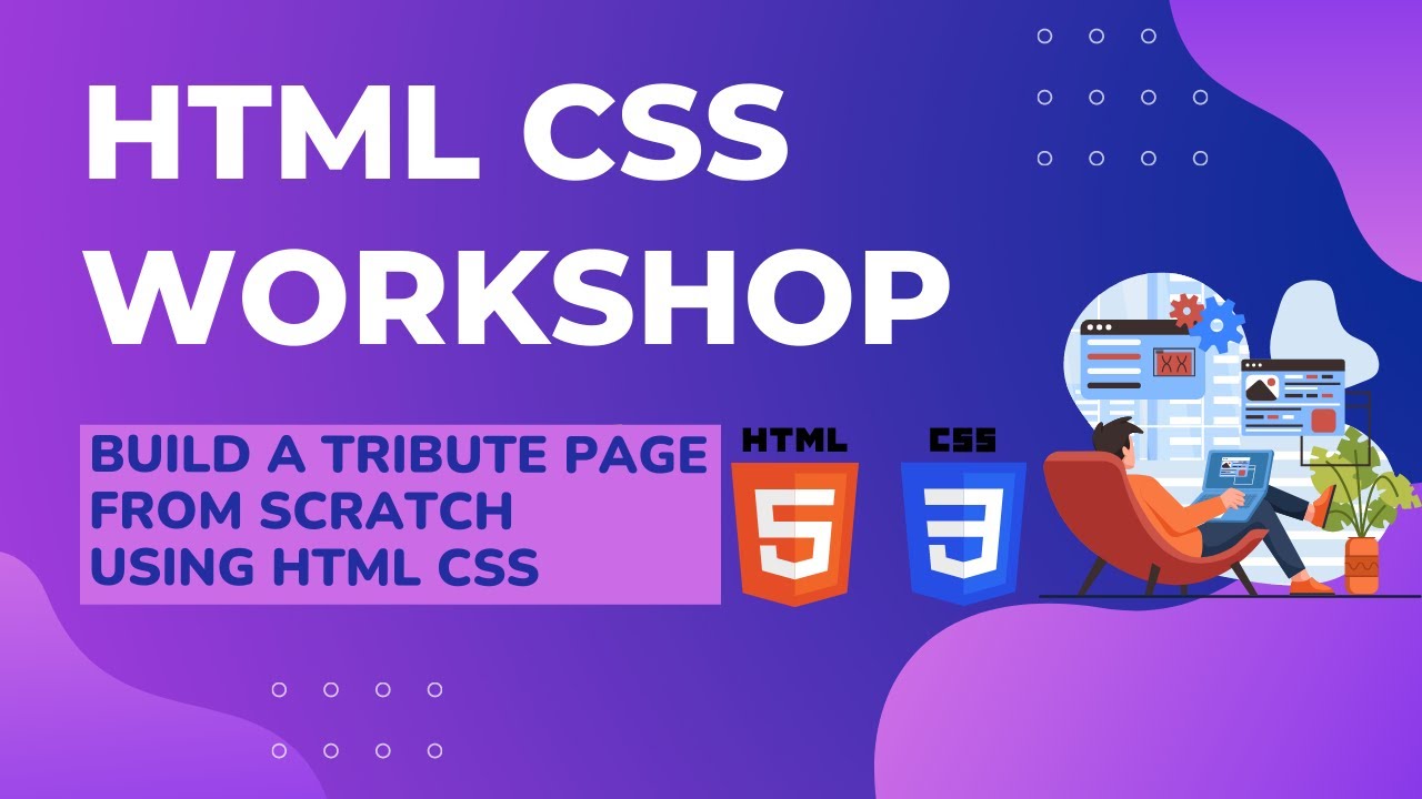 Html Css Basics Workshop Html Css Tutorial For Beginners Youtube