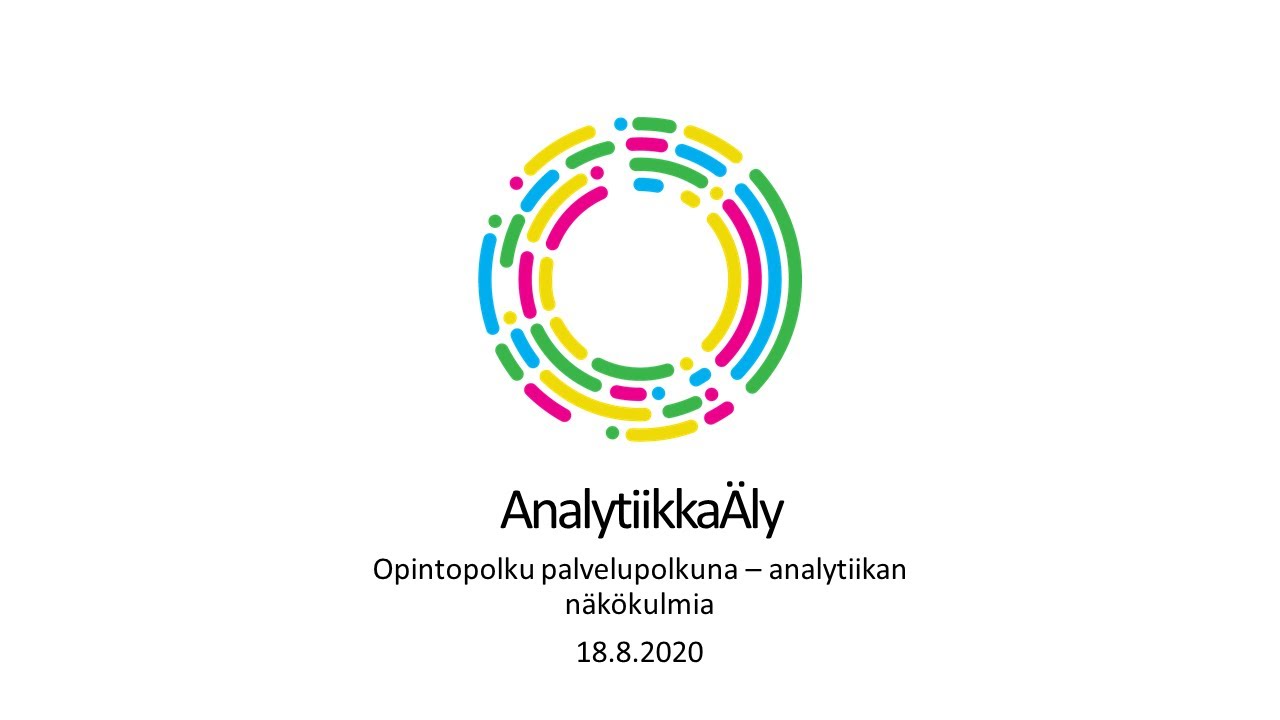 Opintopolku Palvelupolkuna Analytiikan Näkökulmia Youtube