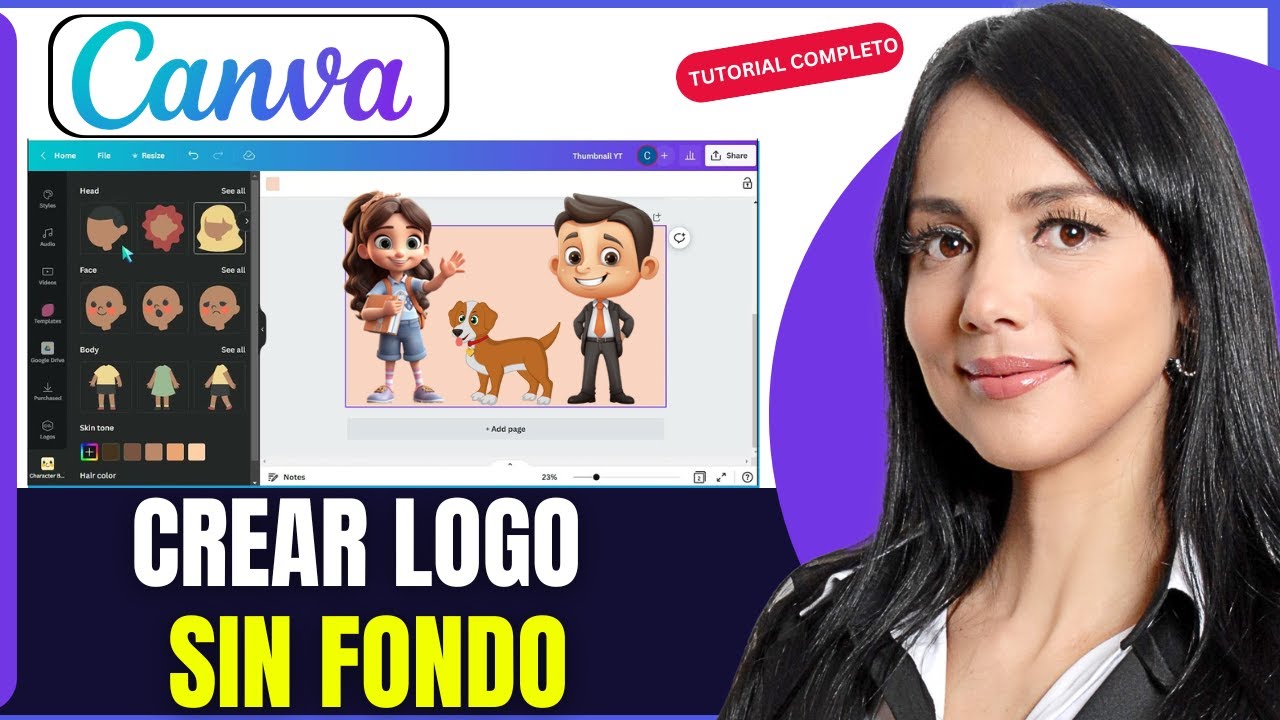 Cómo Crear Un Logo Sin Fondo En Canva 2024 Gratis Youtube