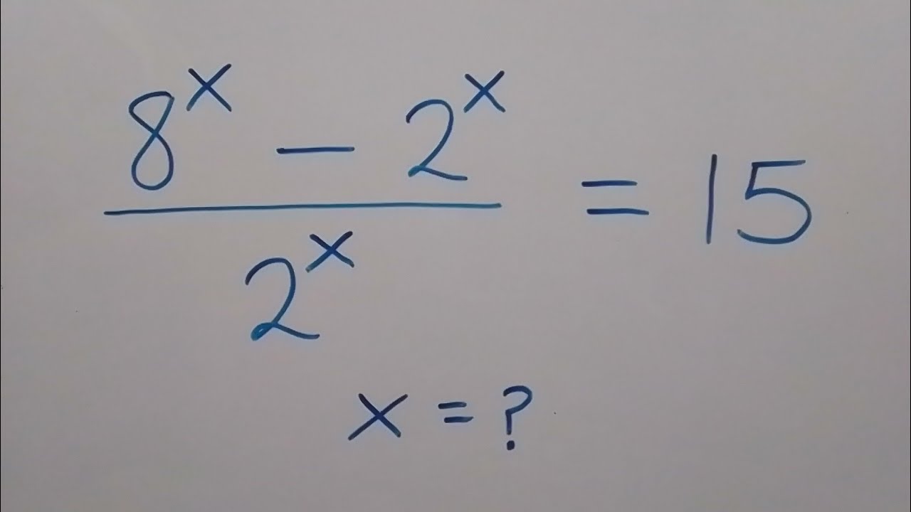 A Nice Exponent Math Simplification Youtube