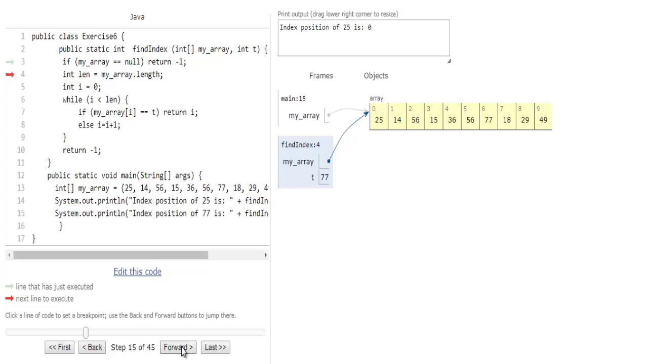 W3resource Java Array Exercise 6 Youtube