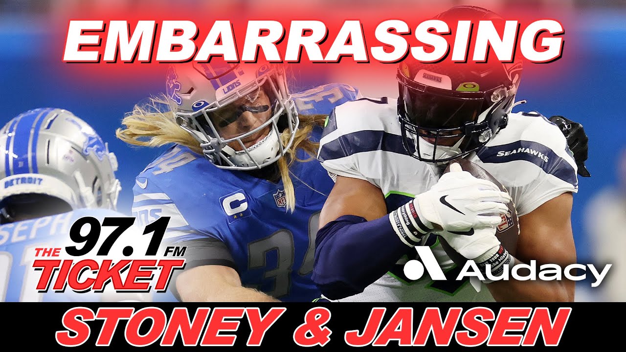 Stoney Jansen Lions Were Bad Horrific Embarrassing Vs Seahawks