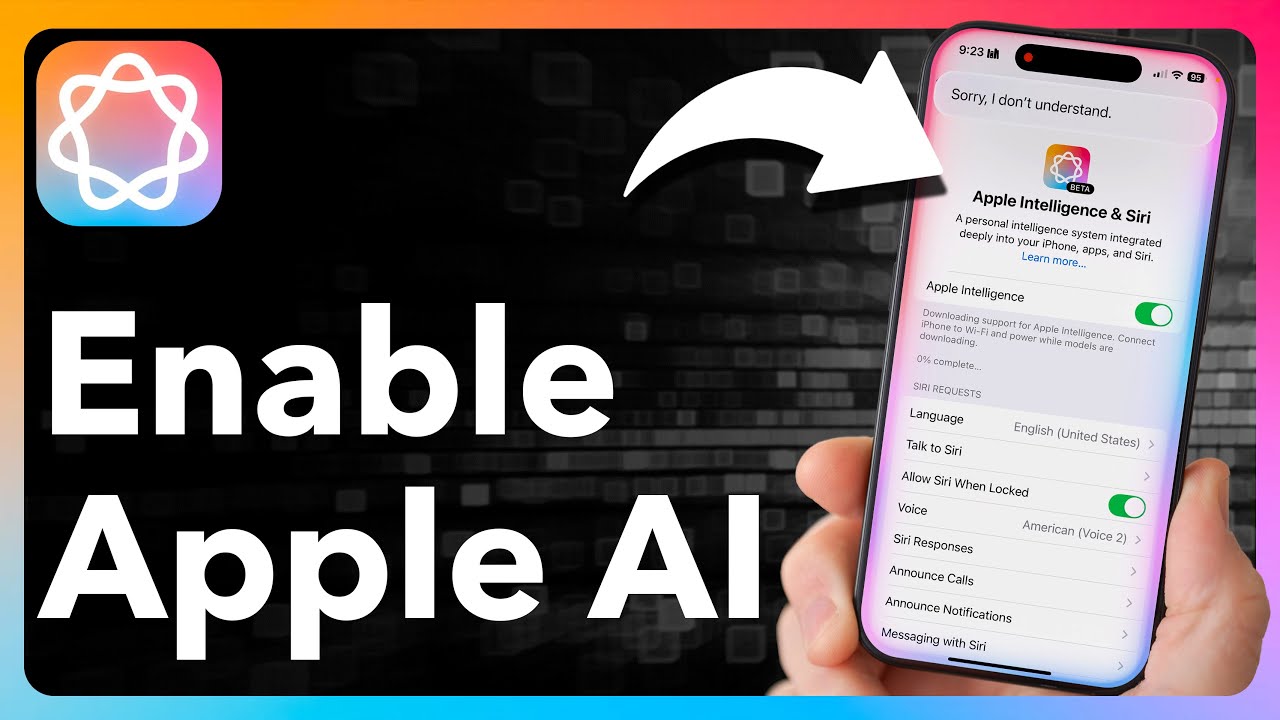How To Turn On Apple Intelligence Ai On Iphone 16 Youtube