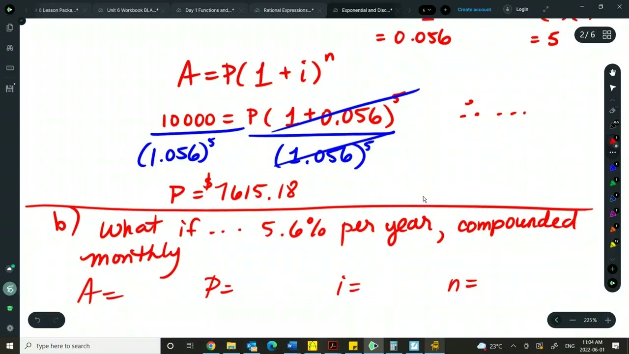 Exponential Functions Review Youtube