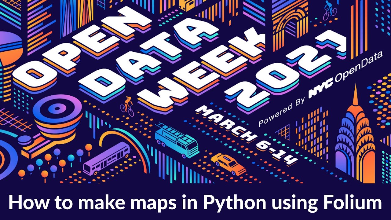 How To Make Maps In Python Using Folium Youtube