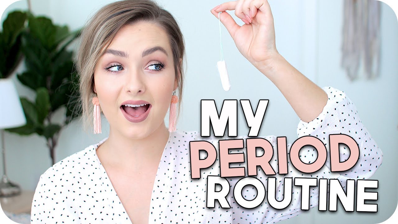 Period Routine My Tips Hacks Youtube