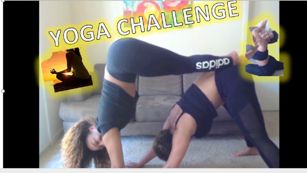 Couples Yoga Challenge W Bestfriend Nip Slip Youtube