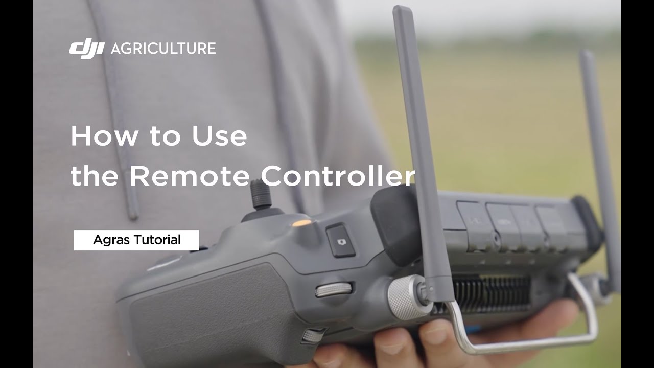 Mastering The Remote Controller For Successful Operation Agras