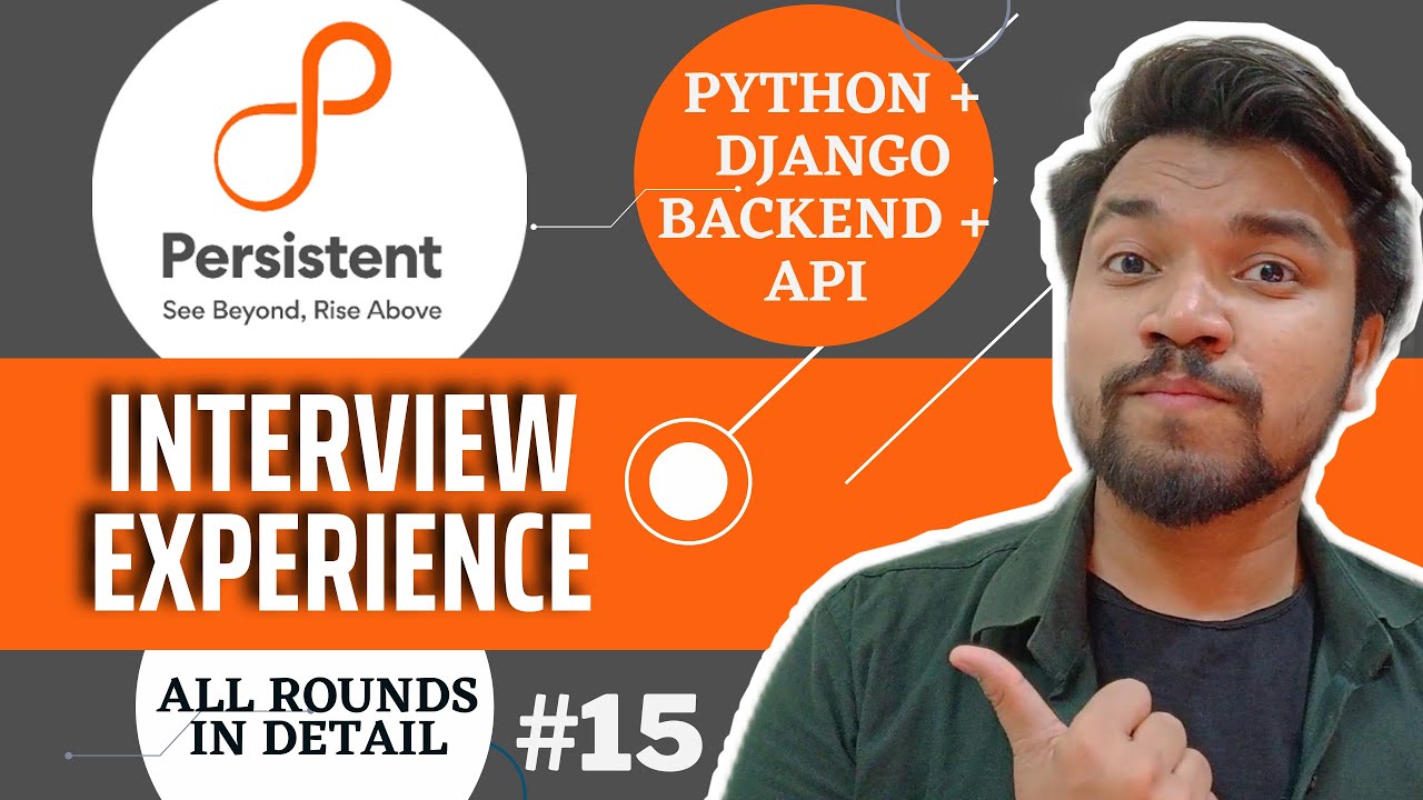 Persistent Systems Interview Experience Python Django Developer