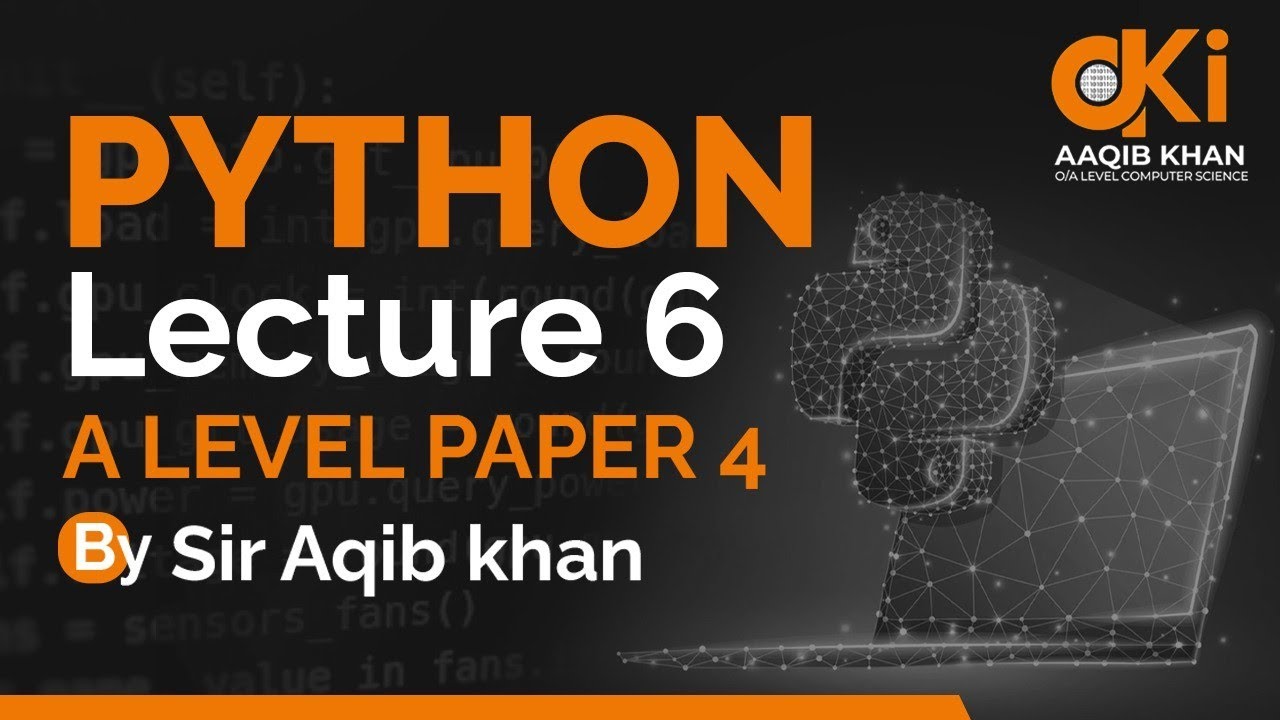 Python Lecture 6 Recursion A Level Computer Science 9618 Youtube