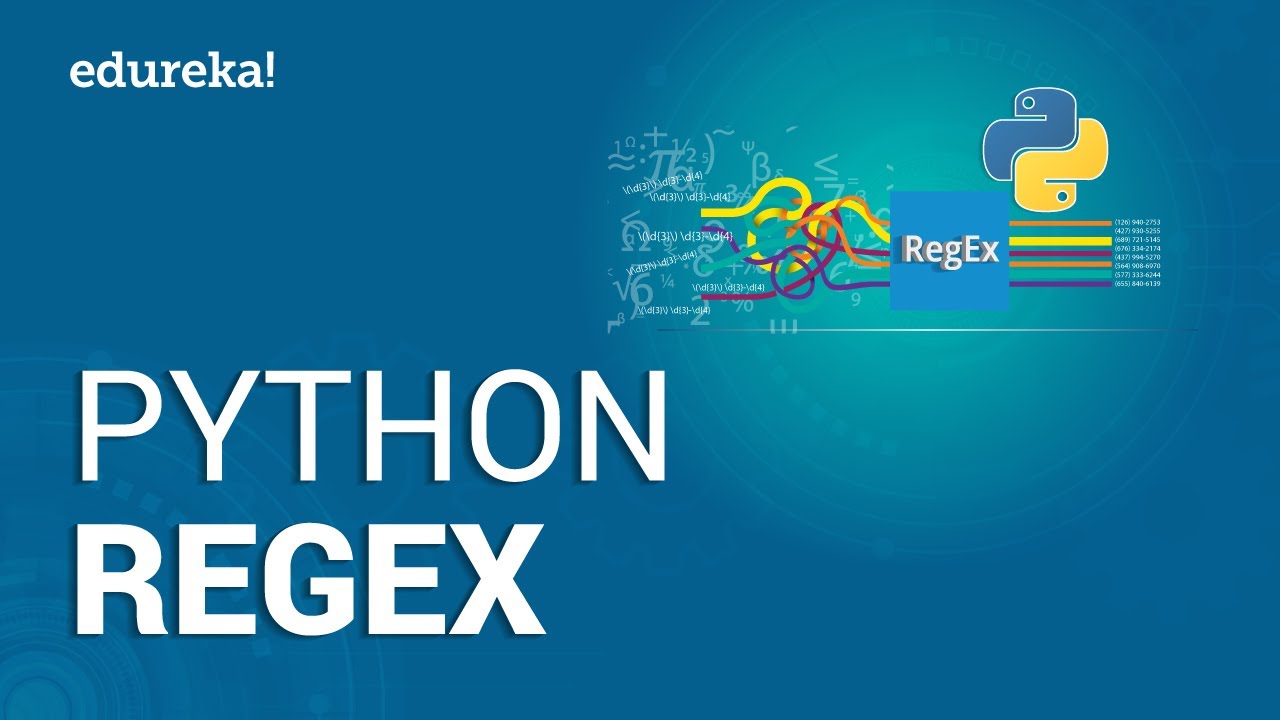 Python Regex Python Regular Expressions Tutorial Python Tutorial